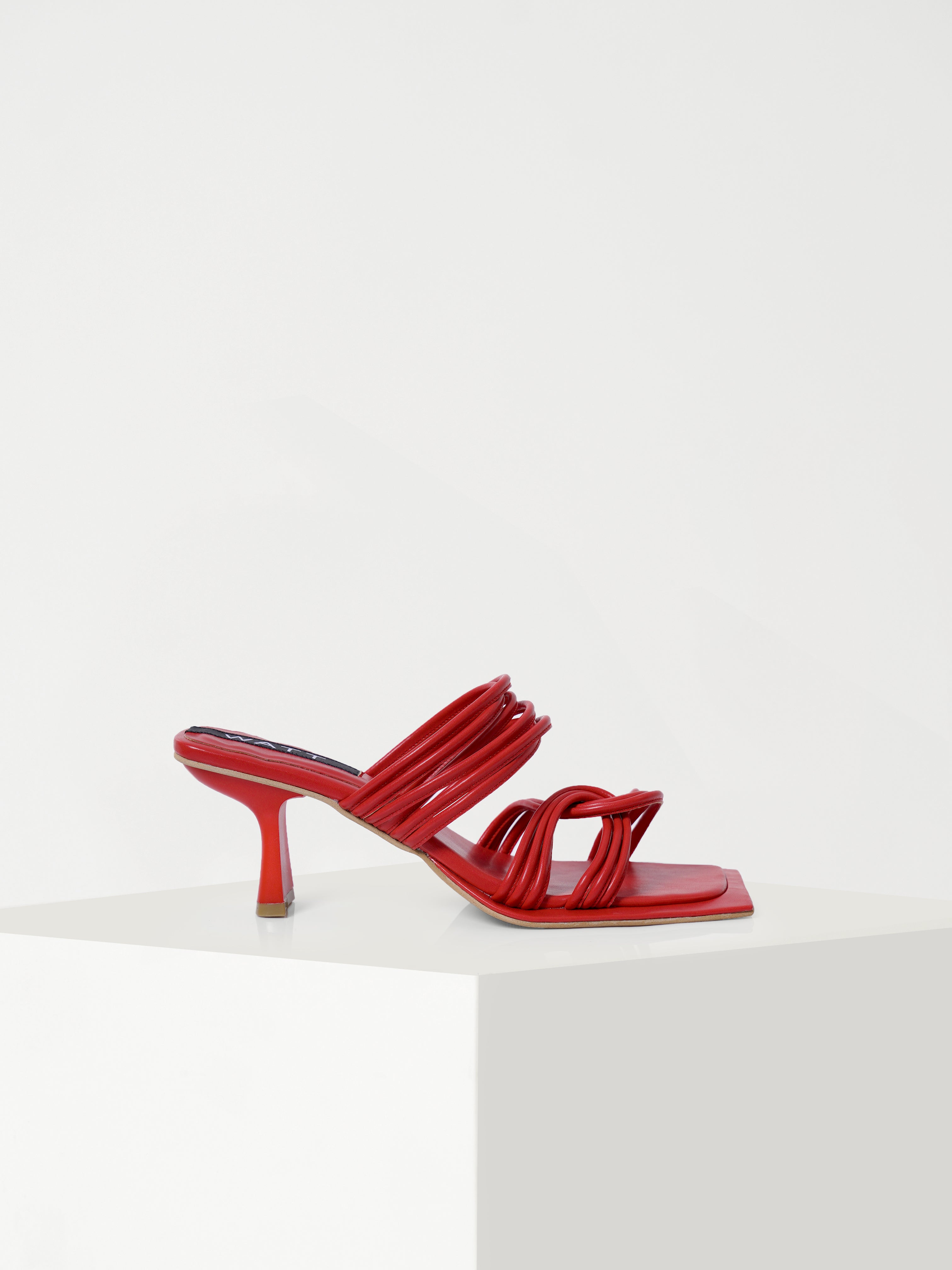 Darcy Heels - Red – WATT